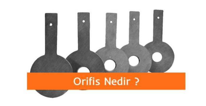 Orifis Nedir ? | Orifis plaka çeşitleri - Endüstri Market
